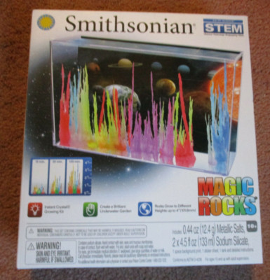 Magic Growing Rocks! Smithsonian - STEM | eBay