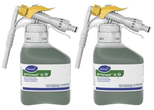 2x 1.5L Bottle Diversey GP Forward SC General Purpose Concentrated ...