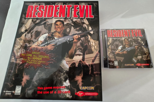 First Resident Evil Game - 1997 Original PC Release - CIB | eBay