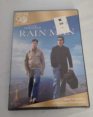 Rain Man (DVD, 1988) MGM 90th Anniversary Edition NEW & SEALED Ships ...