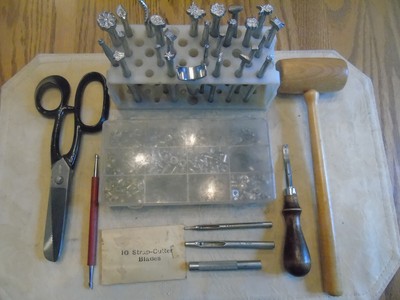 33 Vintage Leather Working Tools 25 Older Craftools | eBay