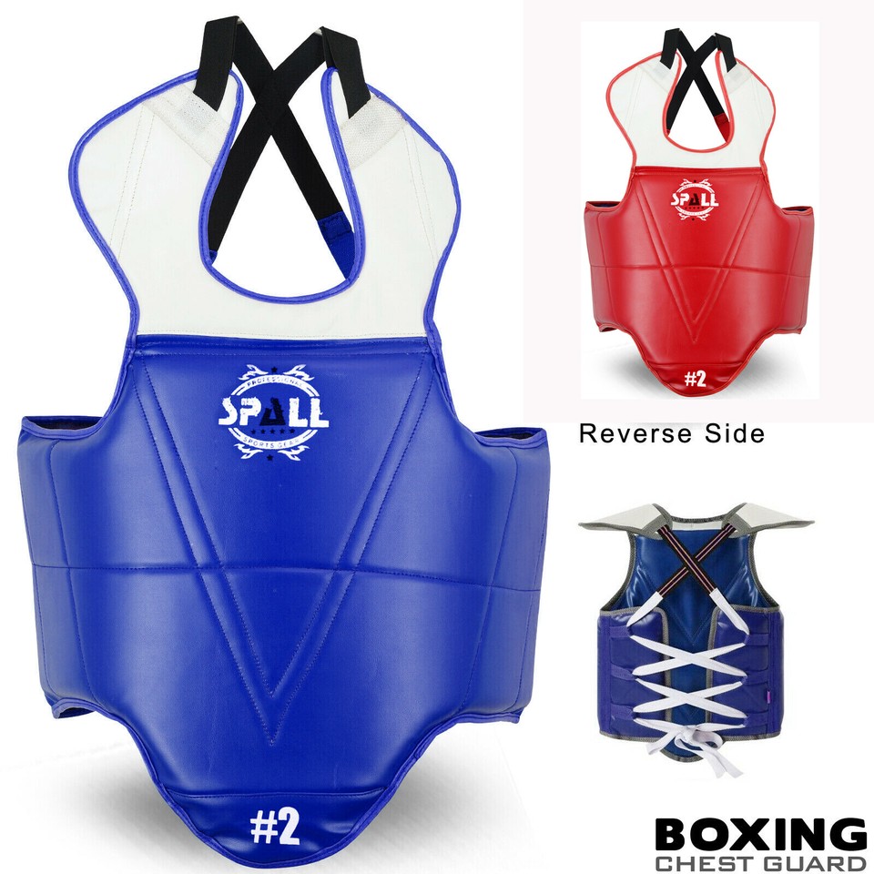 Chest Guard Body Protector Body Armour Vest Belly Training MMA ...