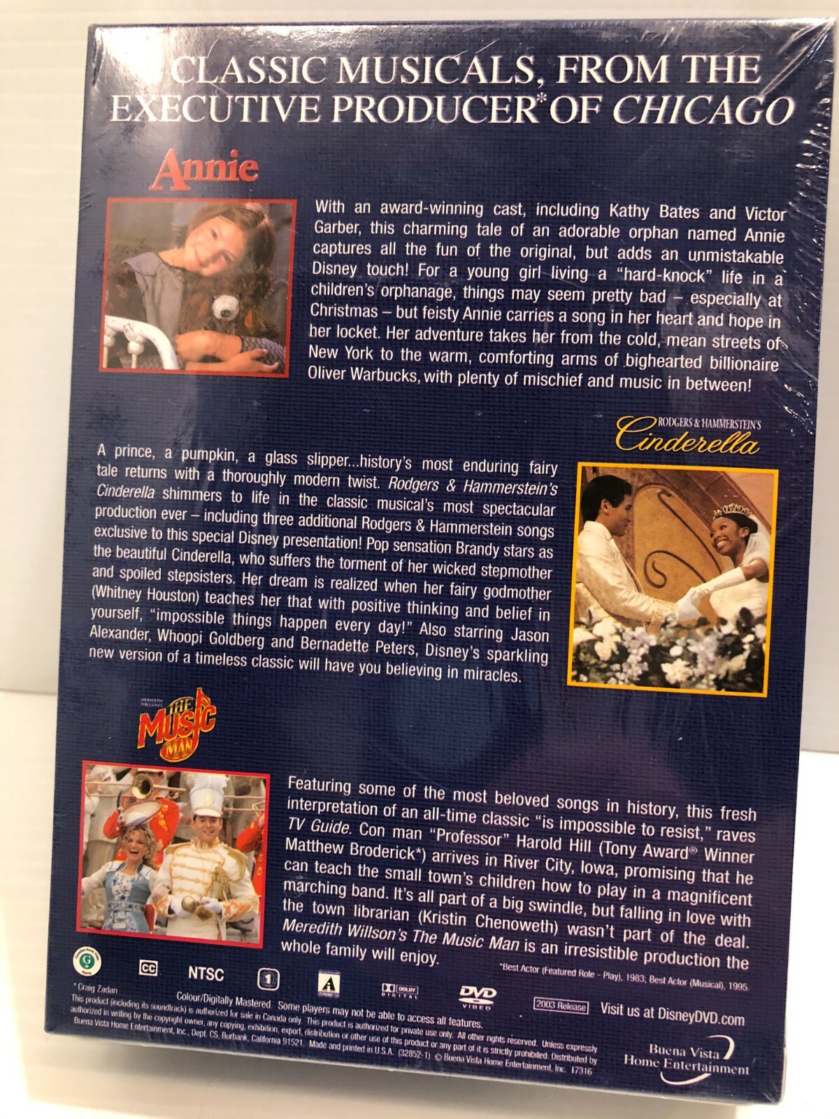 The Ultimate Movie Musical Collection (DVD, 2003, Boxed Set) for sale ...