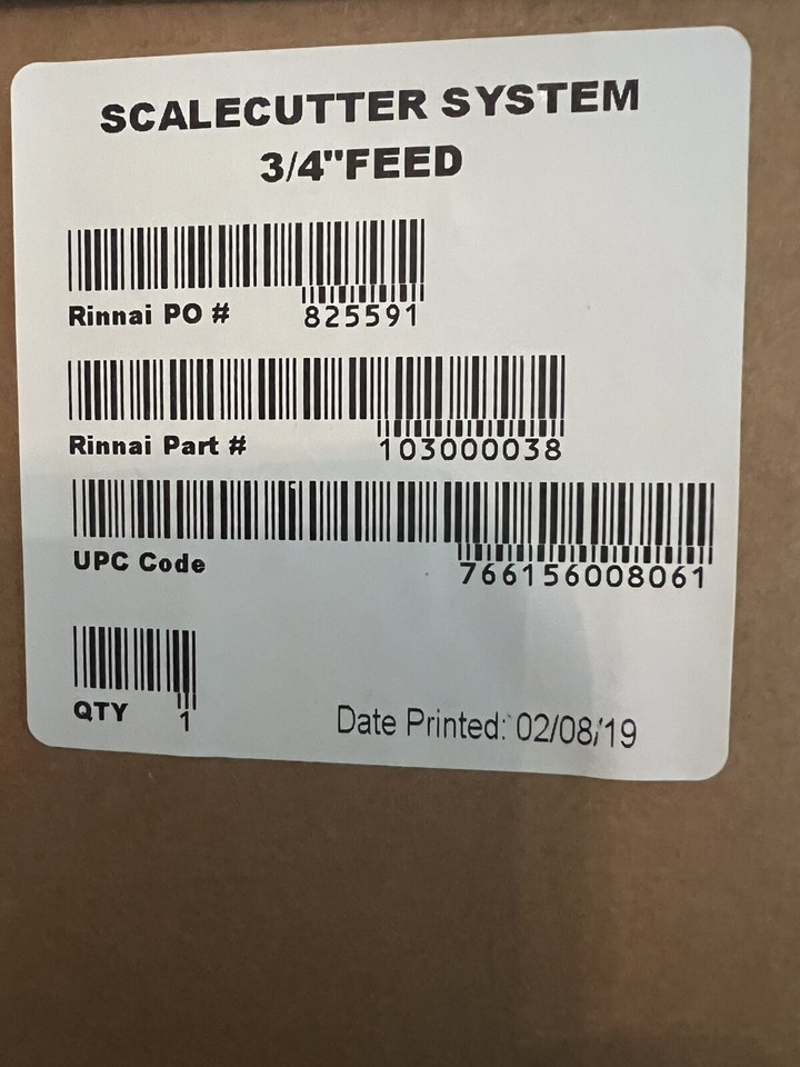 Rinnai Scale Cutter Water Conditioning System (103000038)- | eBay