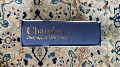 Chambers Biographical Dictionary - Hardcover By Collocott, TC - Revised Edition | eBay