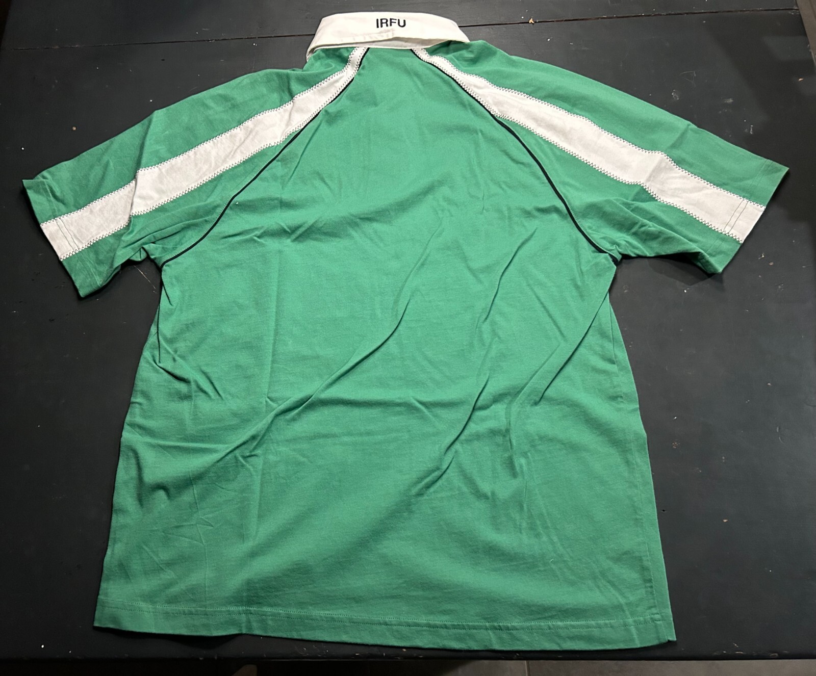 Canterbury Ireland Rugby IRFU Logo Short Sleeve Jersey Polo Shirt Size ...