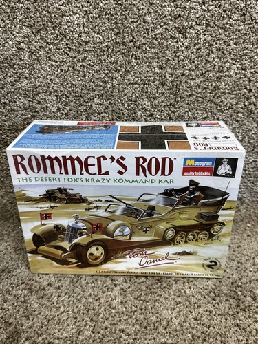 Monogram 85-4260 1/24 Rommel's Rod Tom Daniel Plastic Model Kit Sealed ...