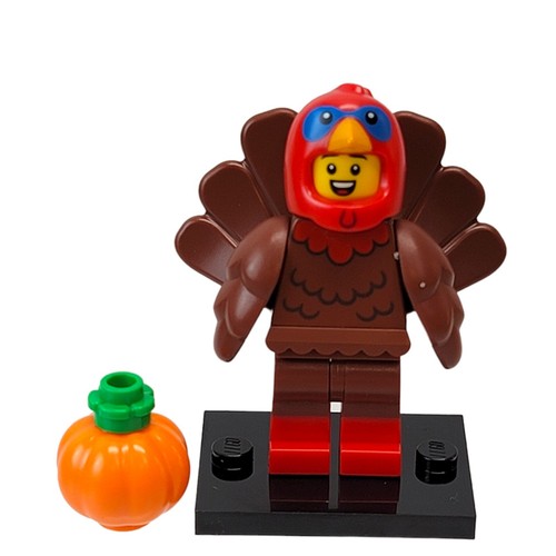 LEGO® Turkey Costume Series 23 CMF col23-9 Minifig Pumpkin Stand ...