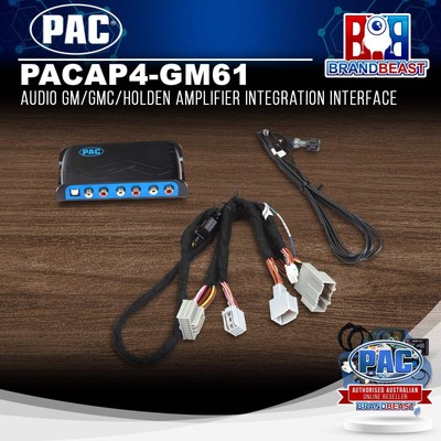 PAC PACAP4-GM61 Audio GM/GMC/Holden Amplifier Integration Interface ...