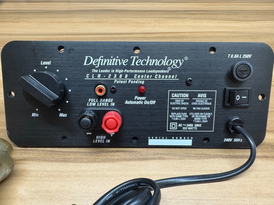 1 x Definitive Technology CLR-2300 Center Surround Amp module | eBay ...