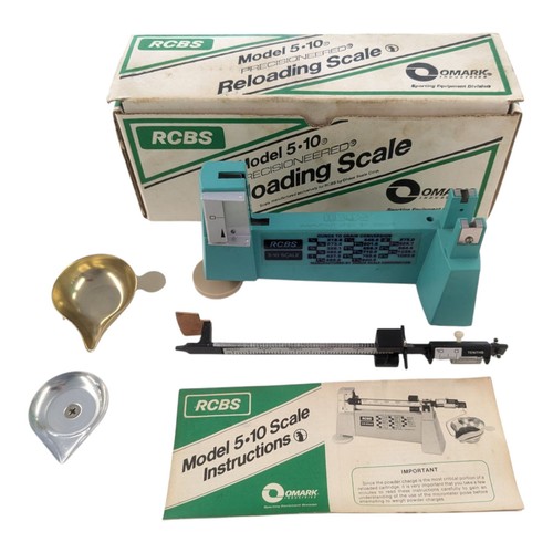 RCBS Model 5-10 Reloading Scale Firearms | eBay