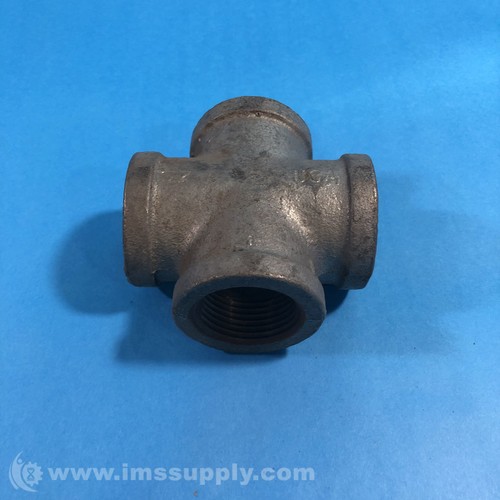 Anvil Cross Coupling Pipe Fitting, Cast Iron, 4'' LG FNIP | eBay