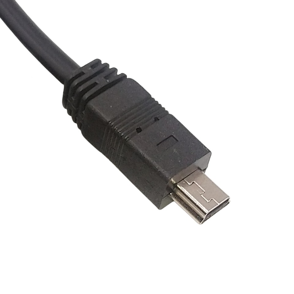 USB Data Charger Cable Lead SAT NAV For Garmin & TomTom 1.5M Mini USB ...