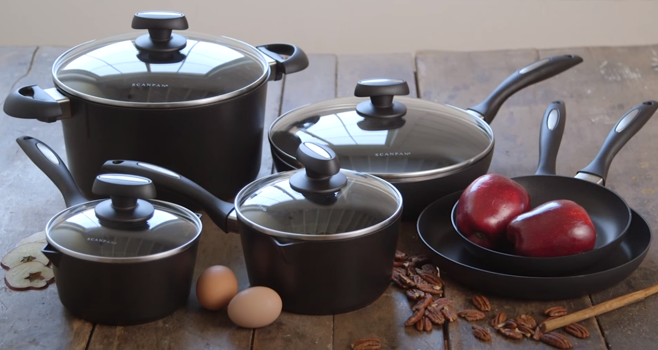 Scanpan Fry Pan 20cm 24cm or 26cm Stratanium Non-Stick Oven Safe Made ...