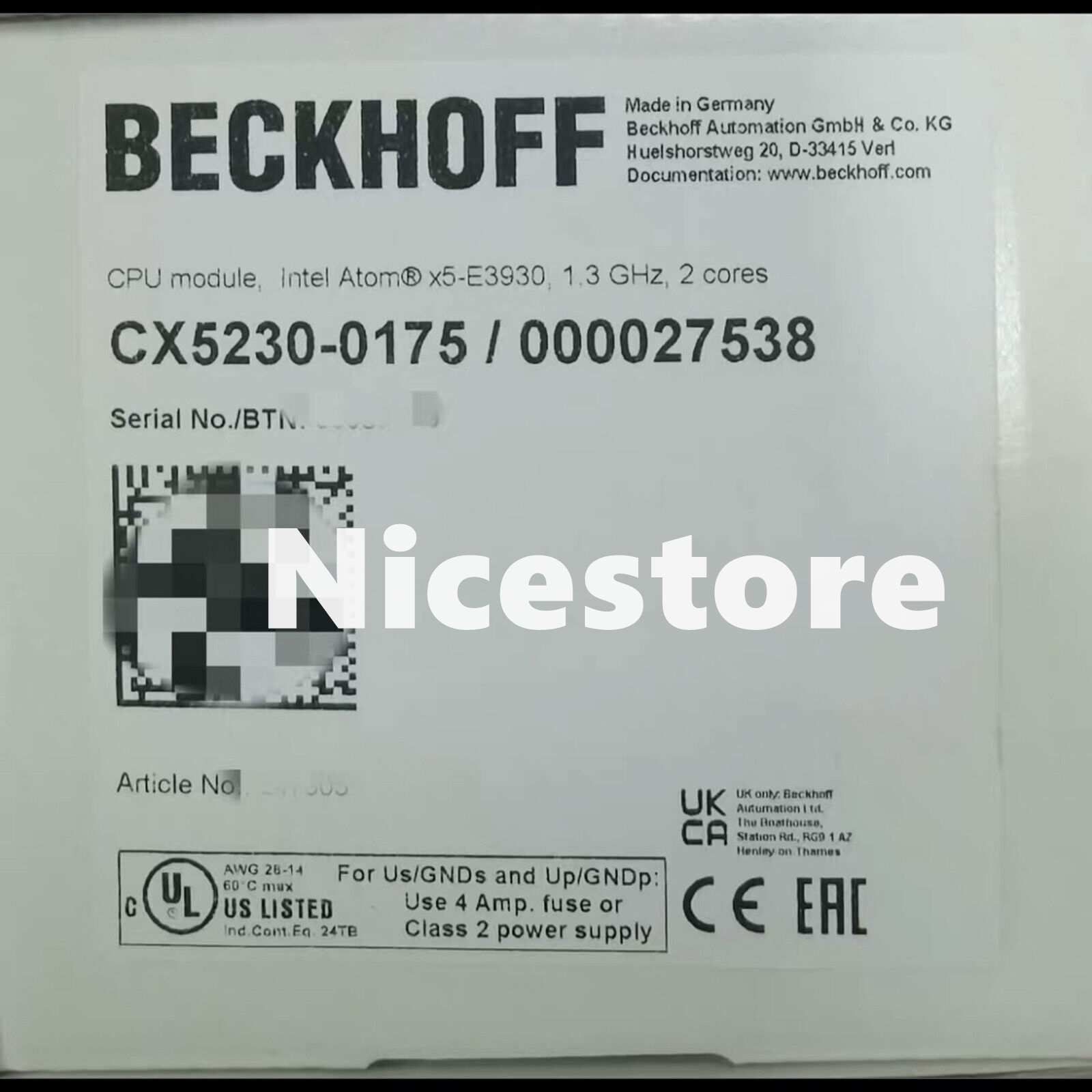 Servo Drive CX5230-0175-000027538 CX52300175 Brand New | eBay