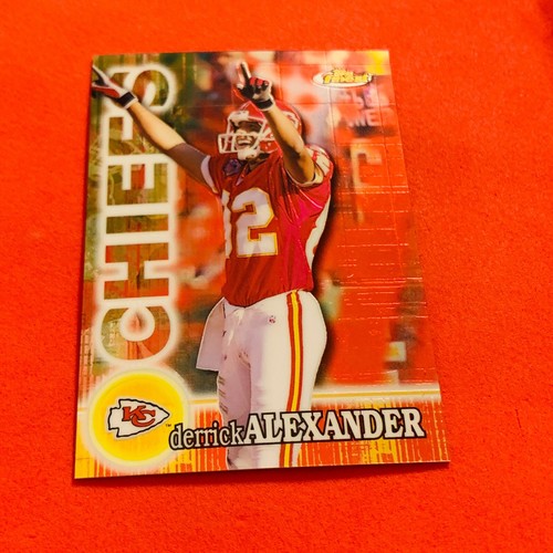 Derrick Alexander .. Kansas City Chiefs .. 2000 Topps Finest Base Card ...
