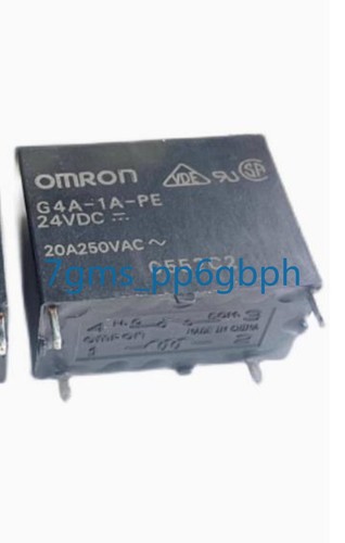 3 PCS NEW G4A-1A-PE 24VDC Omron relay 20A 4-pin group normally open | eBay