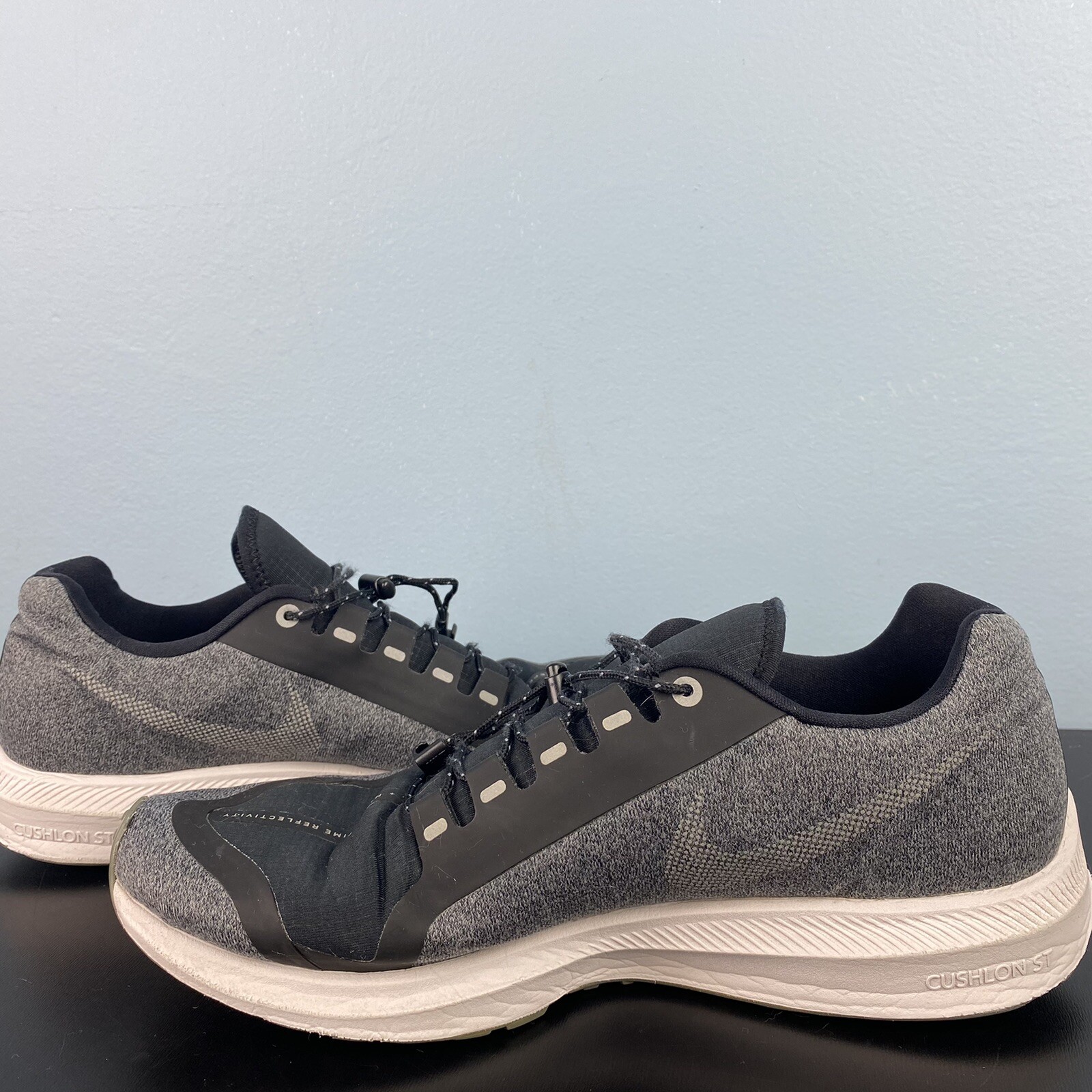 Nike Mens Air Zoom Winflow 5 A01572-001 Gray Black Ru… - Gem