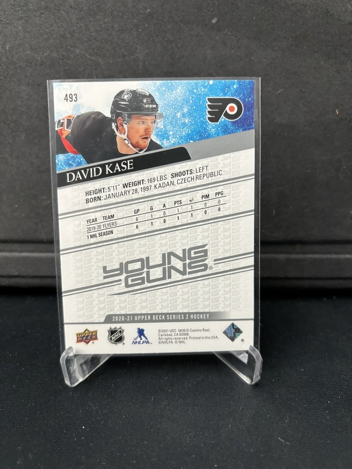 David Kase ~ 2020-21 Upper Deck Series 2 Hockey ~ Young Guns #493 | eBay