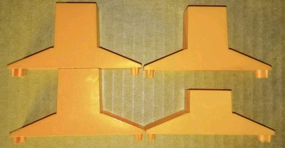 Four Vintage AURORA Model Motoring Track Riser and Extensions | eBay