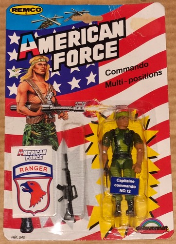 US Forces Remco American Defense MAJOR MUSCLE Bootleg Gi Joe KO Action ...