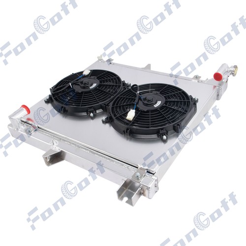 3Row Radiator+Shroud+Fan,For 06-12 Mitsubishi Triton ML/ MN L200 2.5 ...