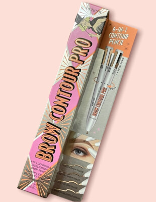 NEW Benefit Brow Contour Pro 4-in-1 Contour Pencil BLONDE LIGHT Full ...