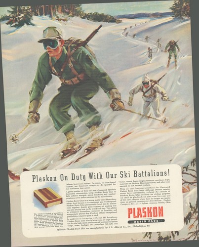 1942 AMERICAN LOCOMOTIVE & PLASKON ADS-COLORFUL BACK TO BACK ADS-- | eBay