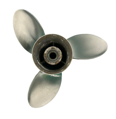 QUICK SILVER LASER II boat propellers stainless 48-16547-A41/ 21p | eBay