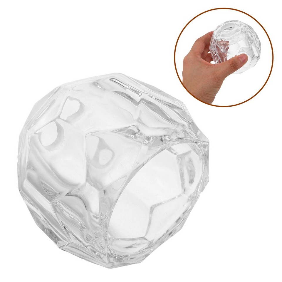 Mini Globe Pendant Shade: Clear Glass Ceiling Fan Light Globe ...