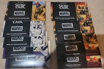 The Amazing Everything Bundle SPIDERMAN Secret Lair Presale *CONFIRMED ...