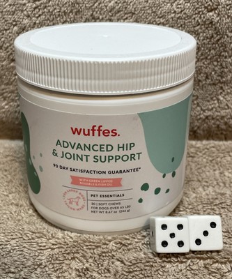 For WUFFES advanced Hip & Joint Support for Large Breeds (over 65 lbs ...