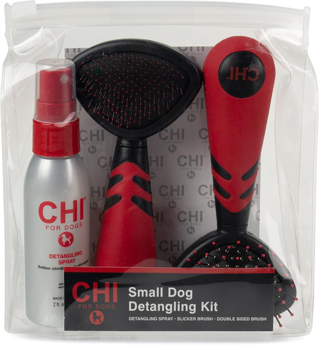 CHI for Dogs Small Dog Detangling Kit - 3-Piece Grooming Set One Size ...