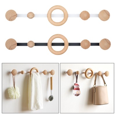 Wall Mounted Coat Rack Space Saving Coat Hanger for Hotel Bathroom ...