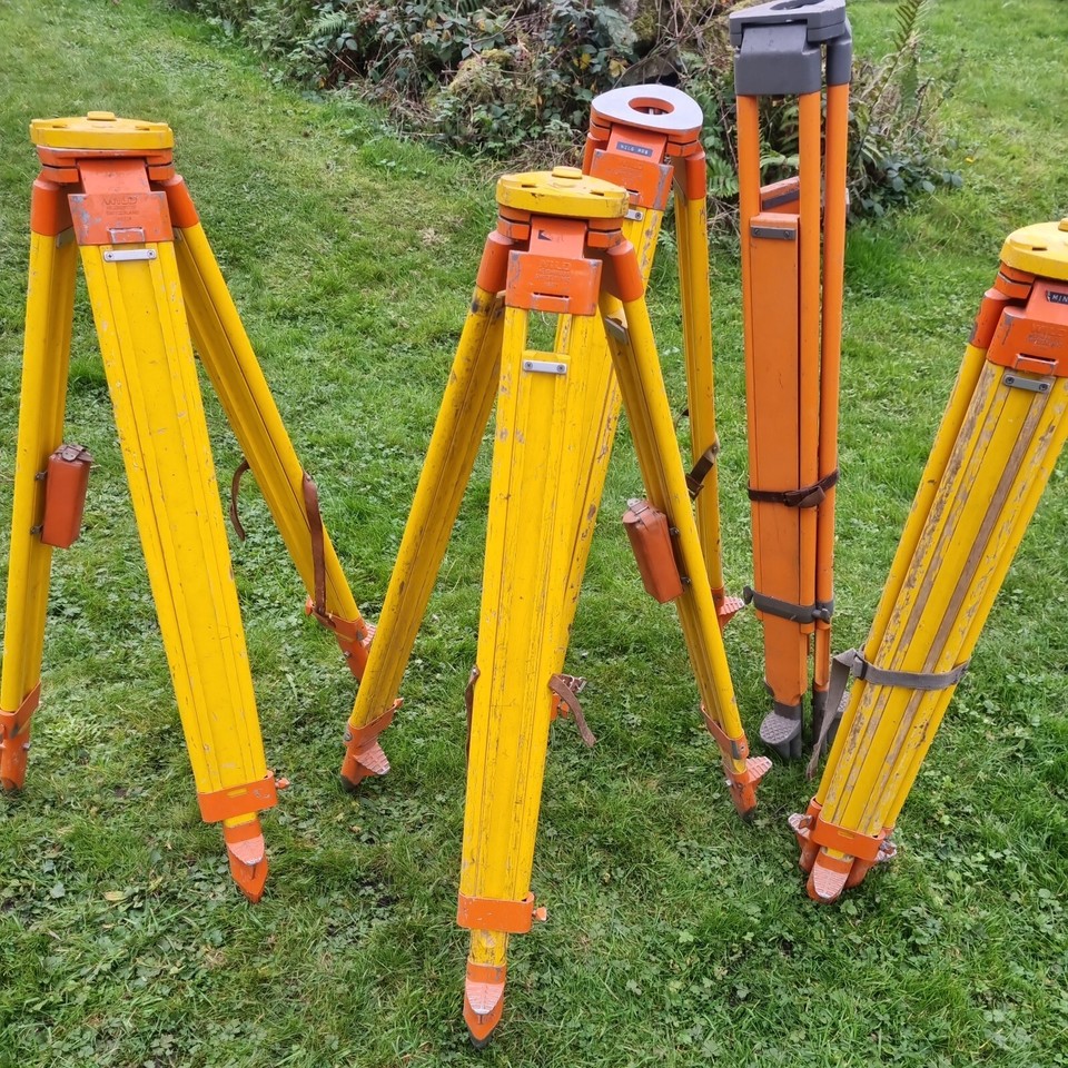 Building Dumpy Level Site Level Stands made by Wild. 5 avaliable. | eBay UK