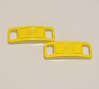 2pcs Yellow Color Air Force 1 Shoelace Buckle Metal AF1 Shoelace Tags ...