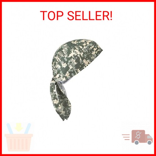 Ergodyne Chill Its 6615 High-Performance Bandana Do Rag - Terry Cloth ...