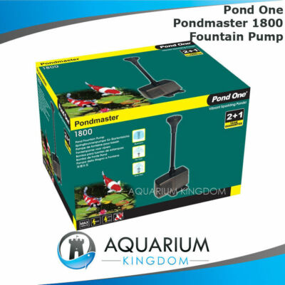 Pond One PondMaster 1800 Fountain Pump Kit 1800L/h (240 Volt) Indoor ...