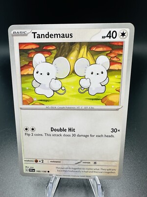 Pokemon TCG - Tandemaus 160/198 - Scarlet & Violet 2023 | eBay