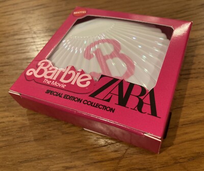 Zara x Barbie The Movie Shell Compact Mirror New In Box | eBay