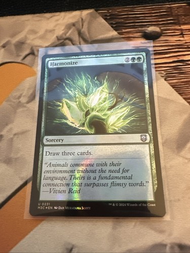 Harmonize - Ripple Foil #0231 (NM) Commander: Modern Horizons 3 M3C ...