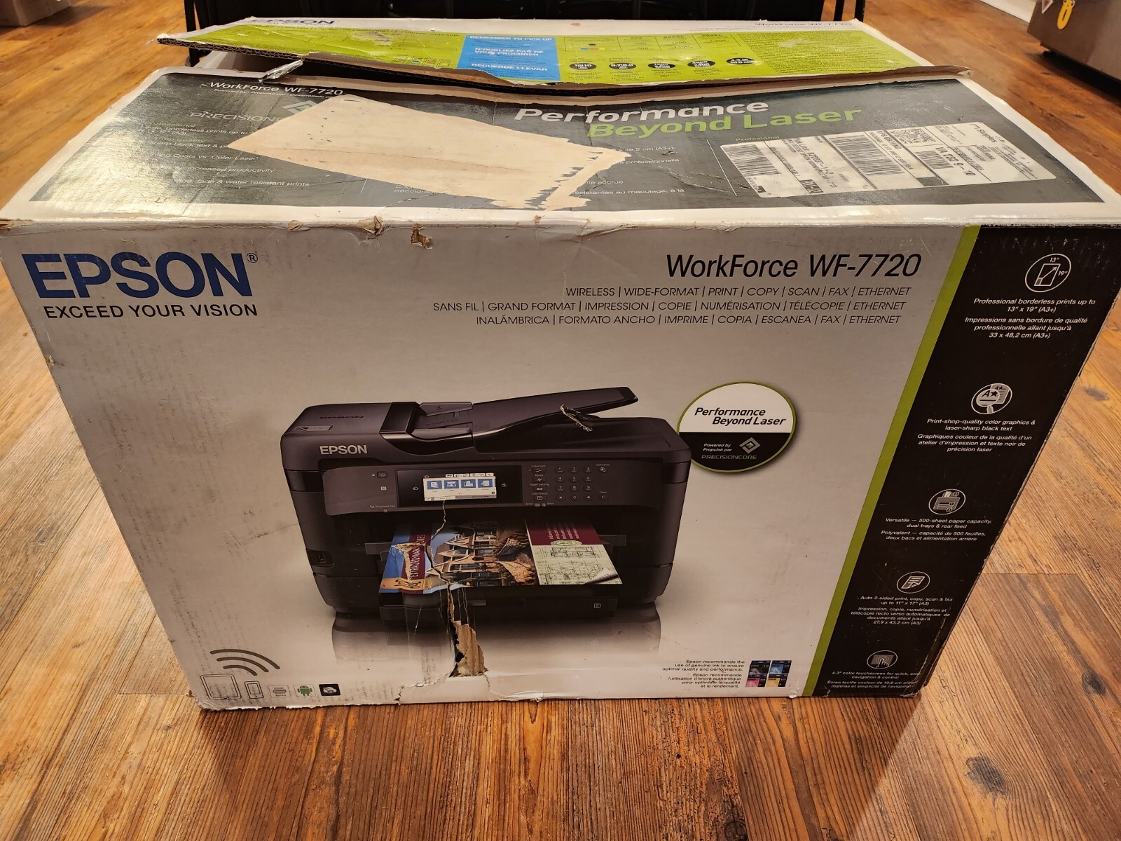 Epson Workforce WF-7720 All-In-One Inkjet Printer for sale online | eBay