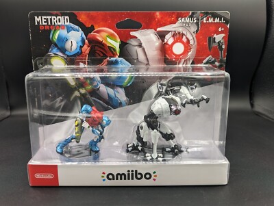 Nintendo Metroid Dread amiibo 2-Pack Samus / E.M.M.I. Figure Sealed ...