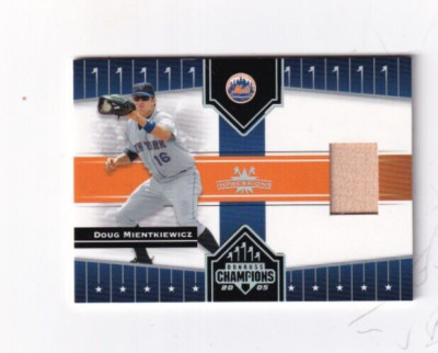 2005 DOUG MIENTKIEWICZ DONRUSS CHAMPIONS GU BAT RELIC NEW YORK METS | eBay