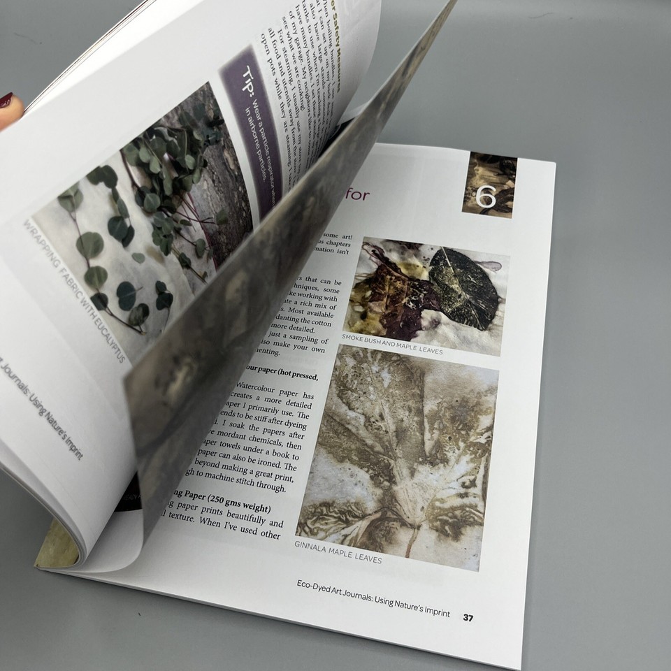 Eco-Dyed Art Journals: Using Natures Imprints - Paperback - VERY GOOD ...