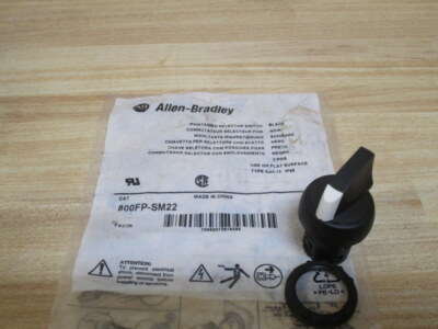 Allen Bradley 800FP-SM22 Selector Switch 800FPSM22 2 Position | eBay
