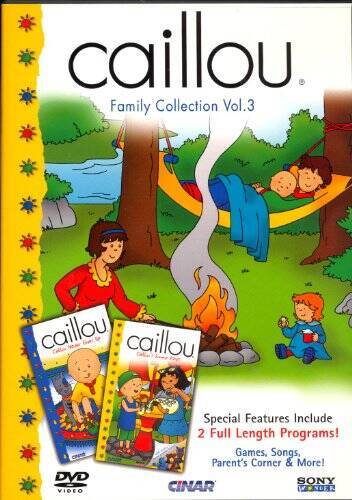 Caillou Family Collection Vhs