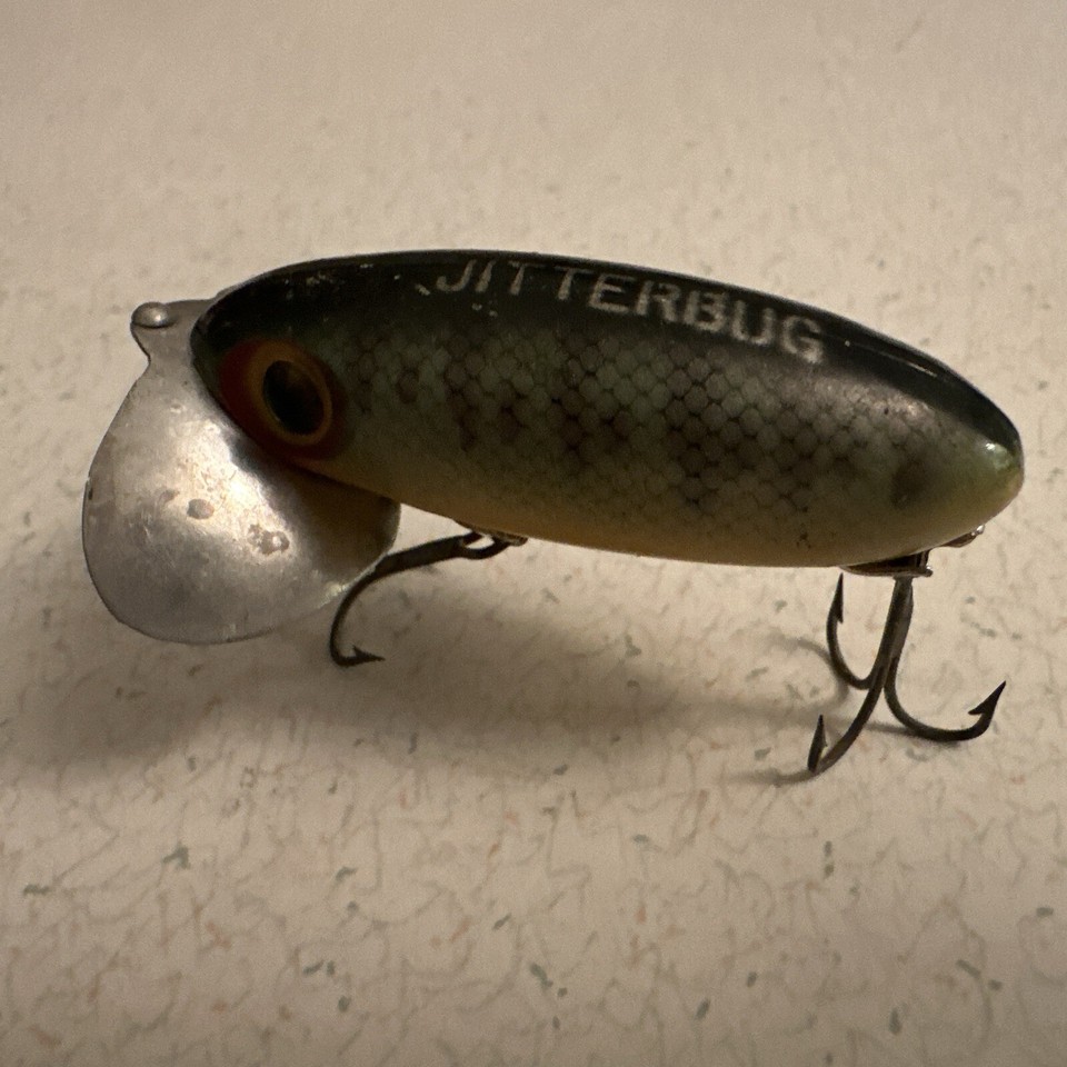 Vintage Fred Arbogast Jitterbug Fishing Lure | eBay