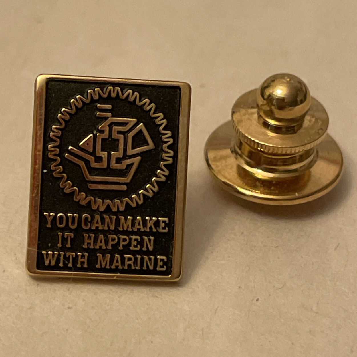 “You can make it happen with marine “lapel pin / CTO 1/10 10K | eBay
