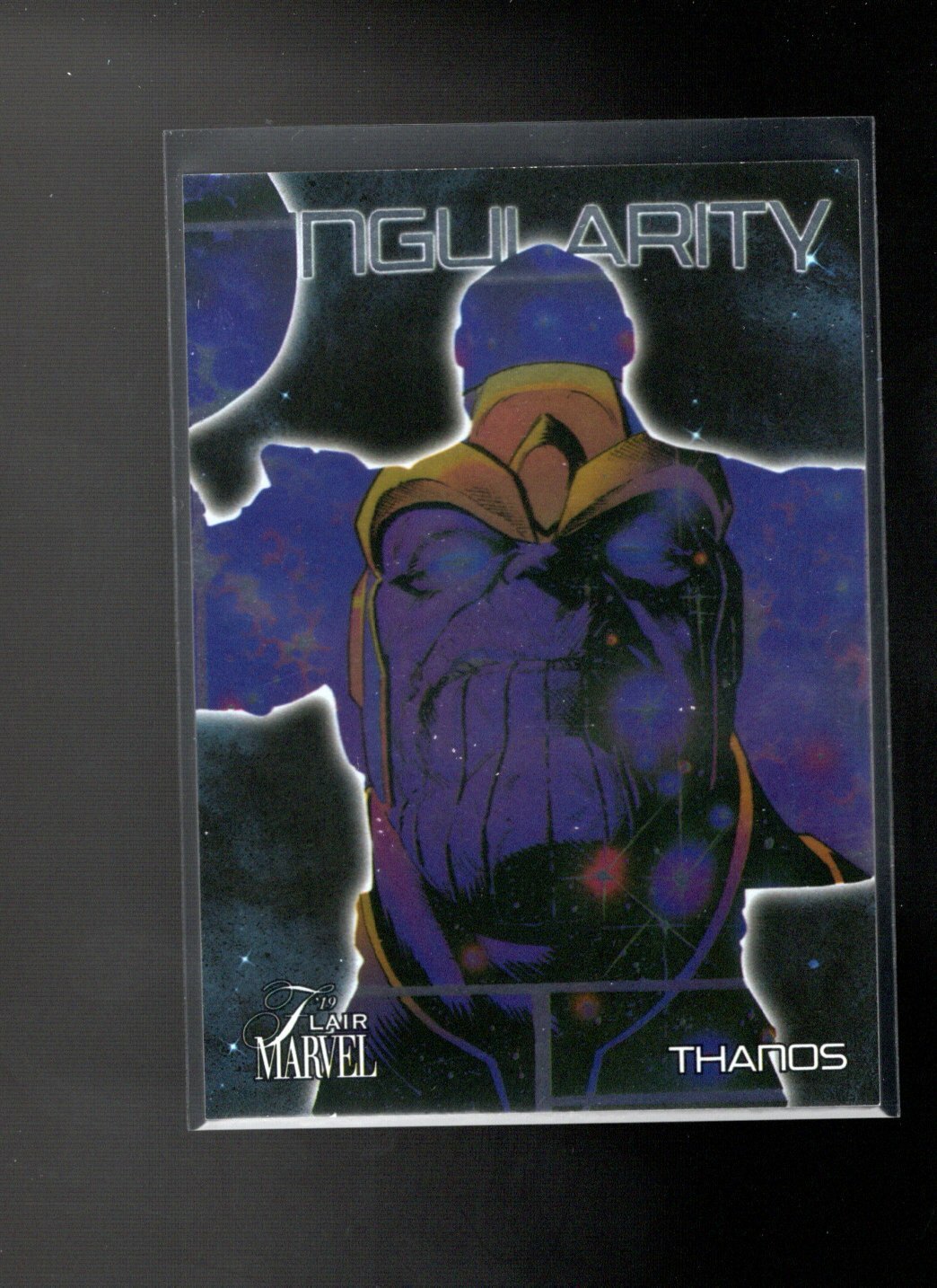 2019 Flair Marvel Singularity SSP S-29 Thanos Short Prints card 1:70 pk ...